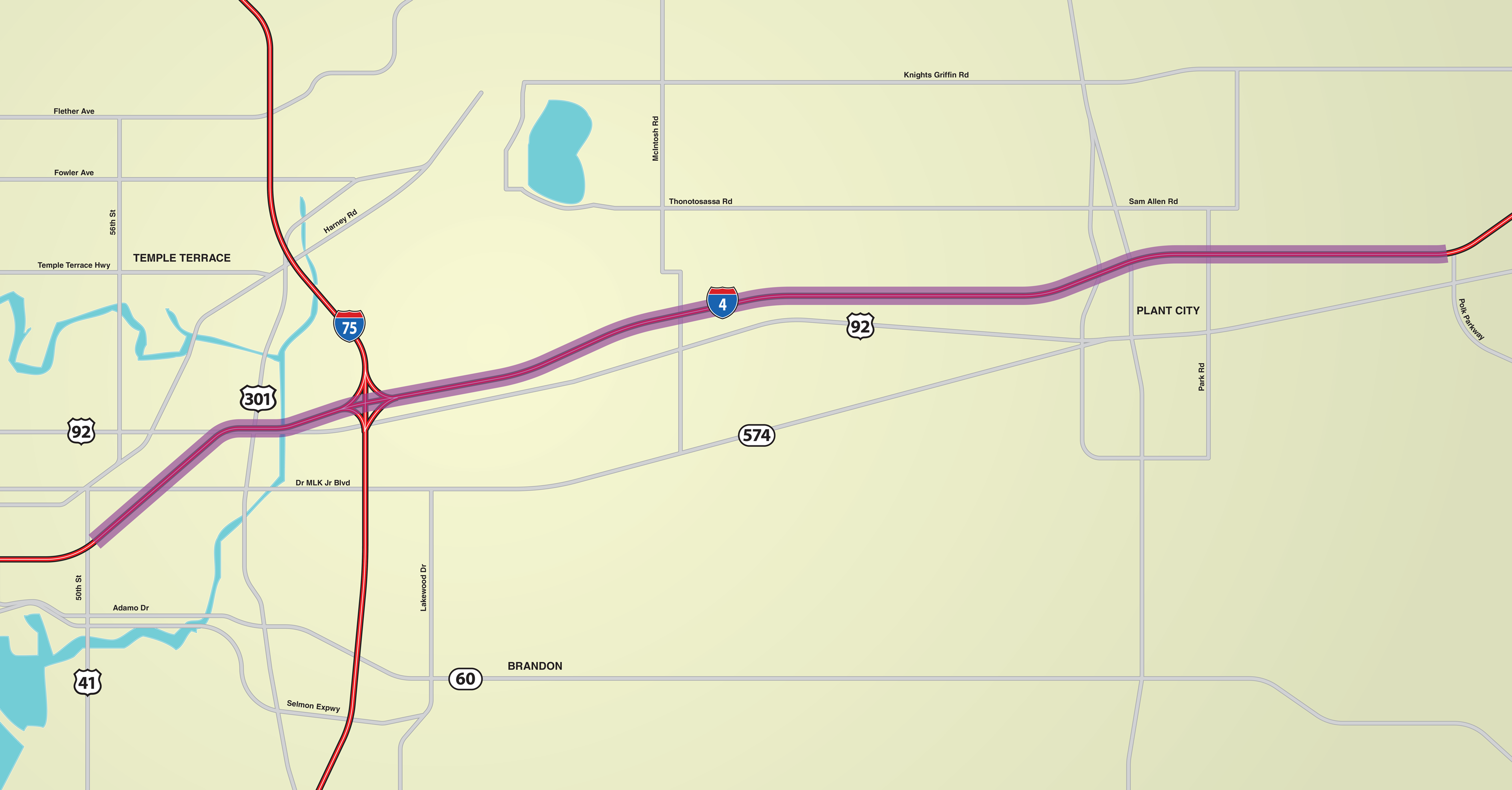 I-4 and Connector – Tampa Bay Next