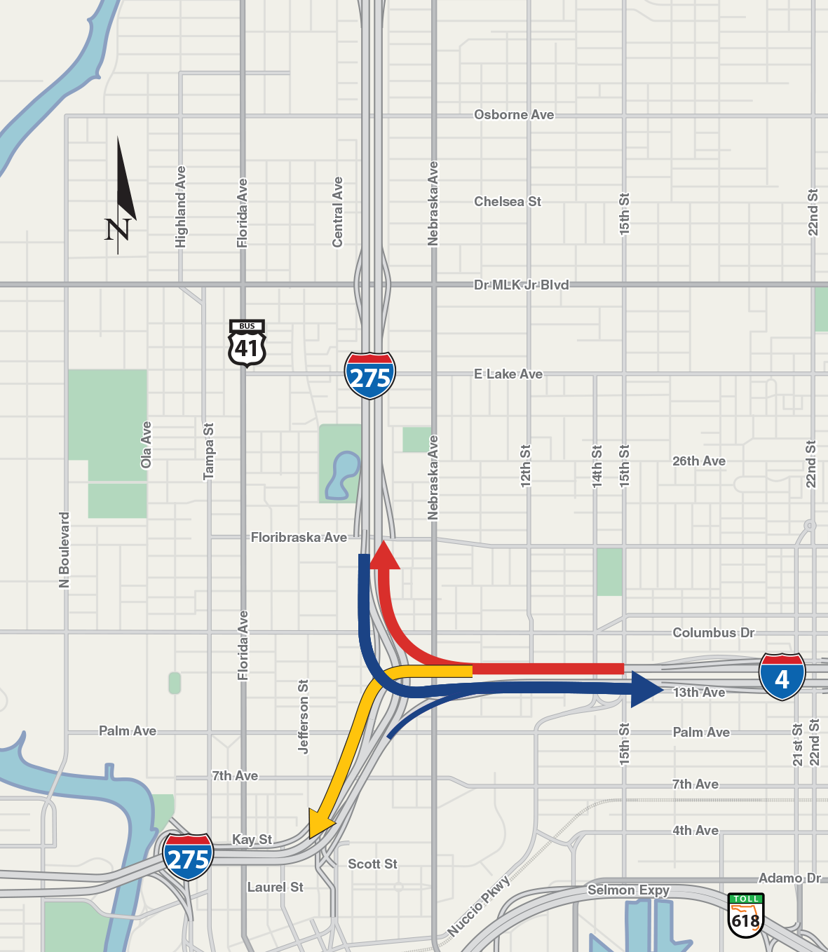 Downtown Tampa Interchange – Tampa Bay Next